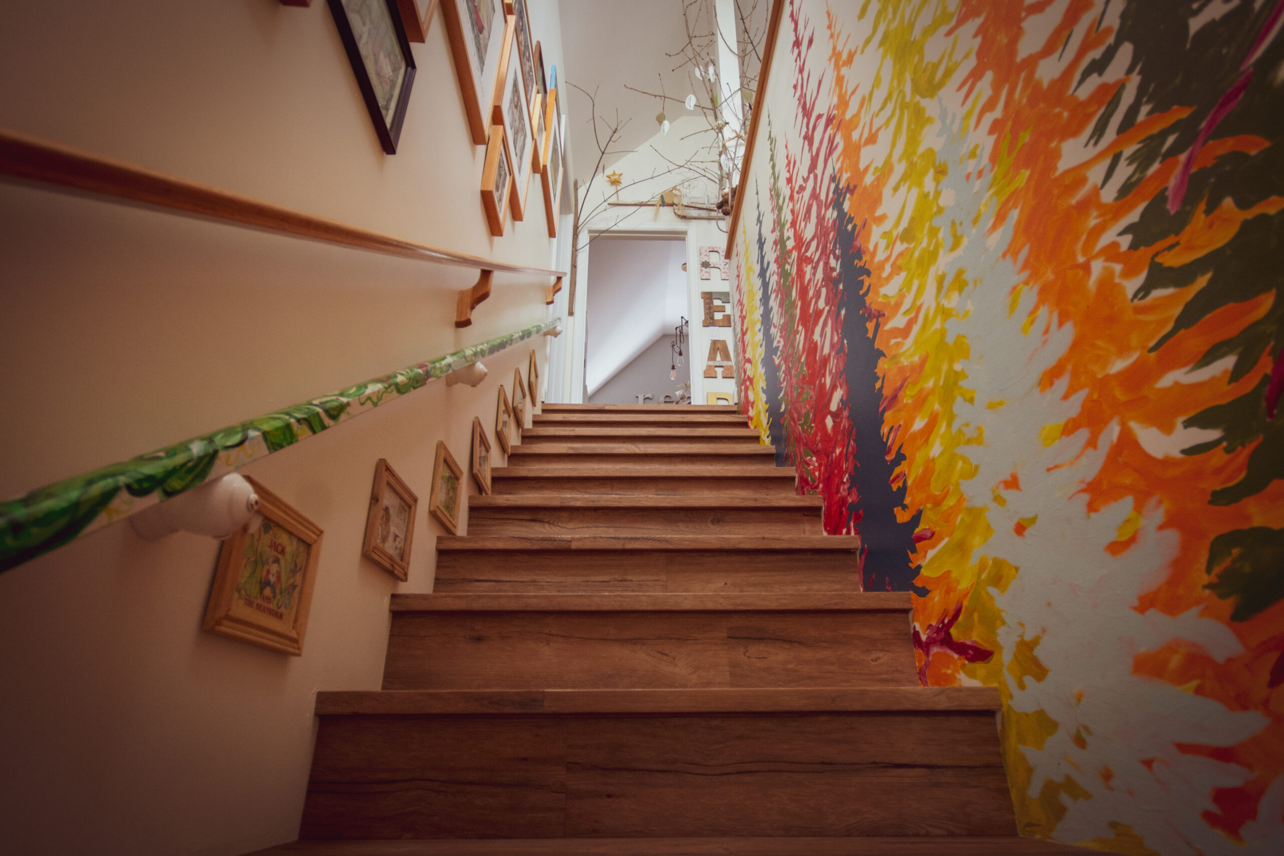 Feature Artists - Little Red Reading House