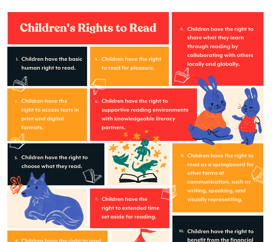 Children's Rights to Read - Little Red Reading House
