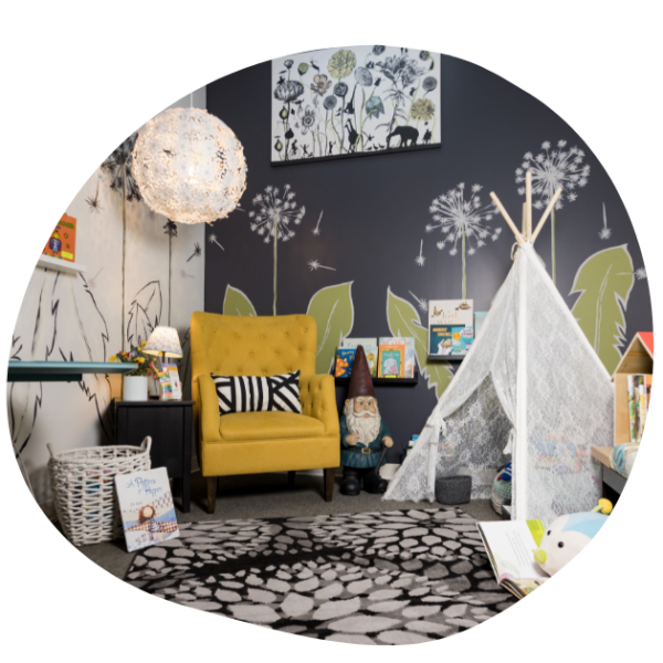 Feature Artists - Little Red Reading House